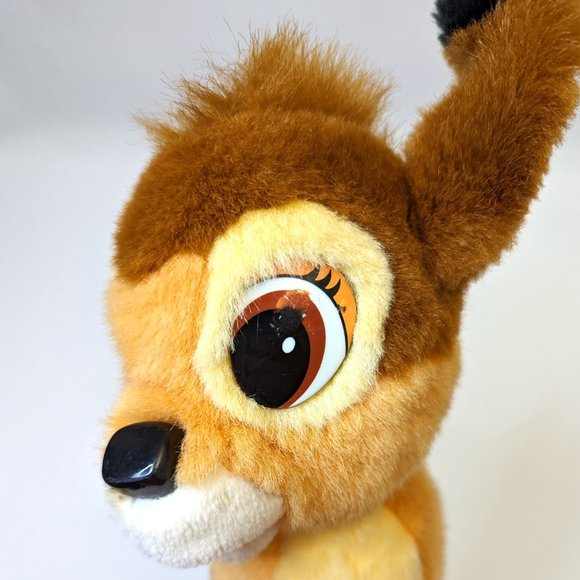 Disney | Toys | Disney Mattel Bambi Deer Fawn Standing Posable 2 Plush ...